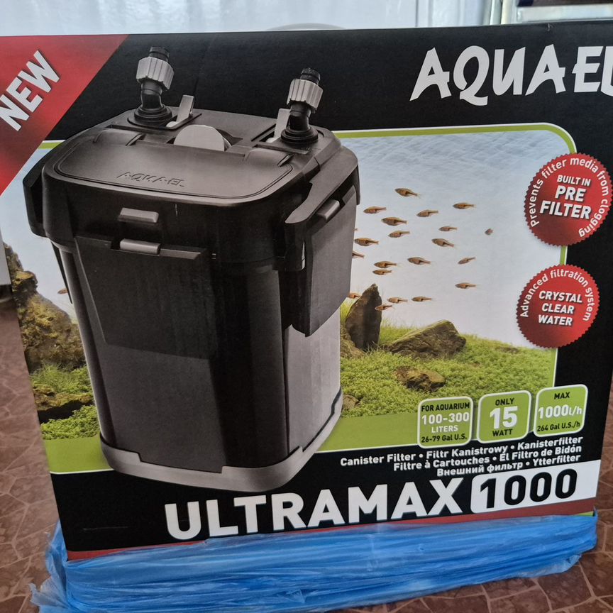 Фильтр внешний Aquael Ultramax 1000