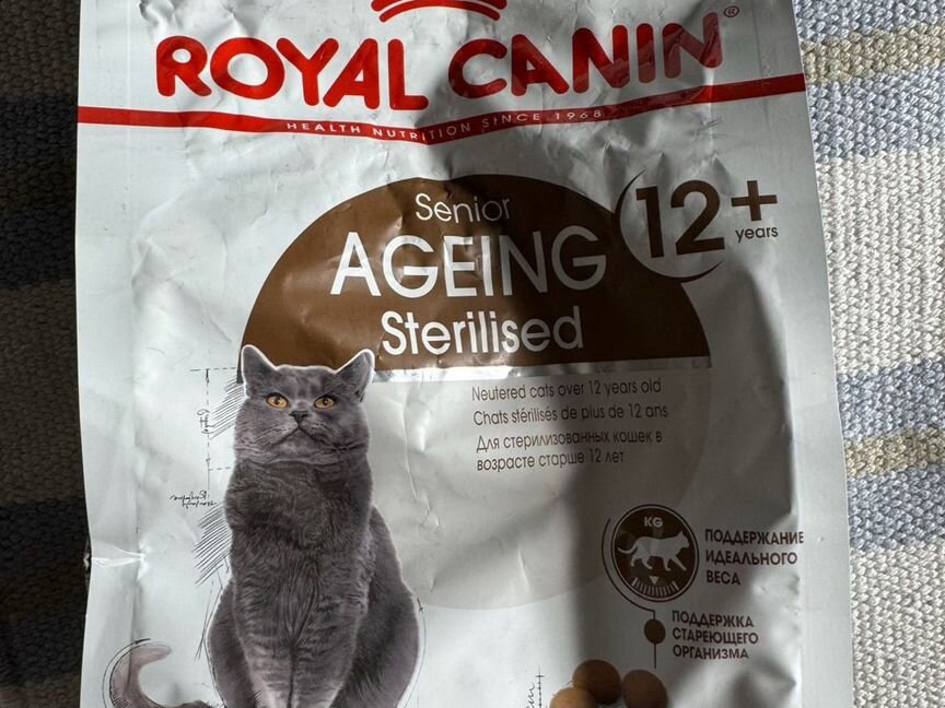 Корм для кошек royal canin ageing 12+