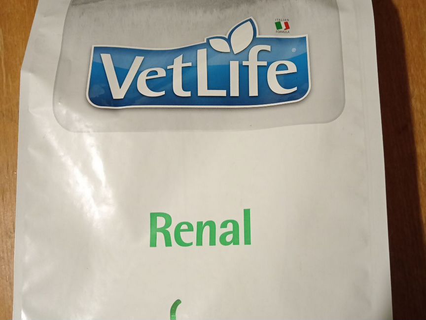 Сухой корм для кошек vetlife renal