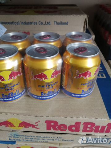 Напиток Red bull ред бул тайский энергетик 250 мл купить во ...