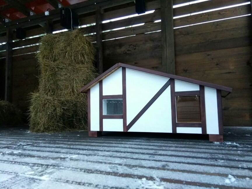 Домик утеплённый для кошки, небольшой собаки