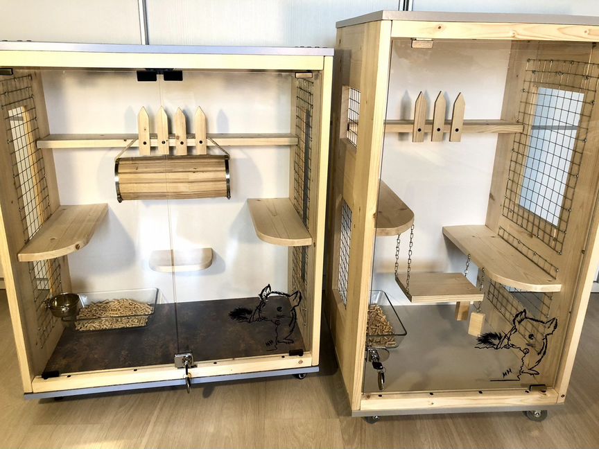 Витрина для шиншилл