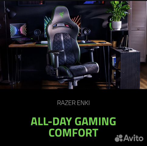 Кресло Razer Enki X купить в Москве | Товары для дома и дачи | Авито