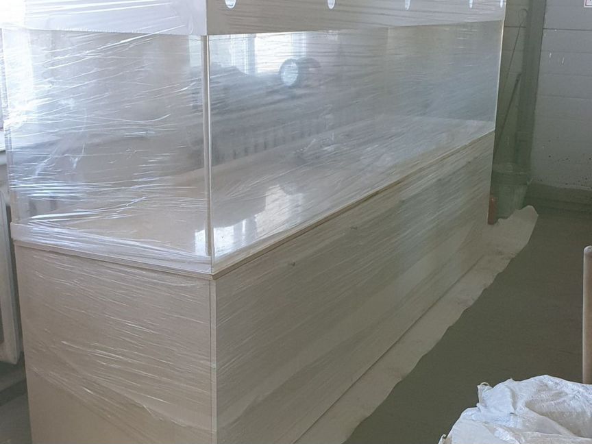 Большой новый аквариум на 1300л