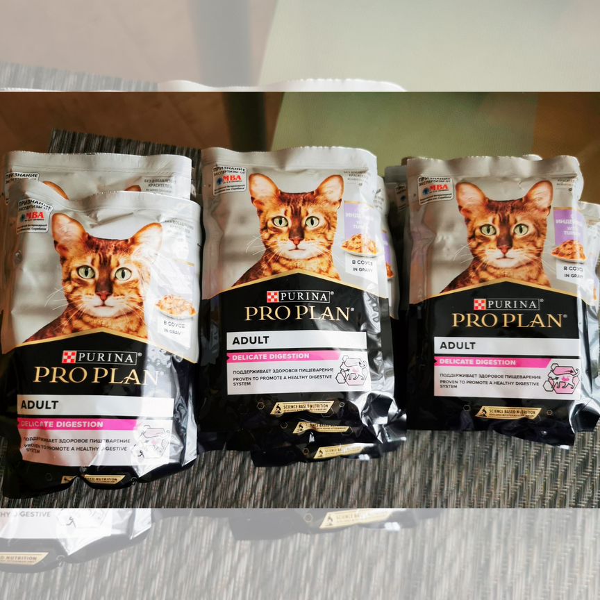 Корм для кошек Purina pro plan индейка
