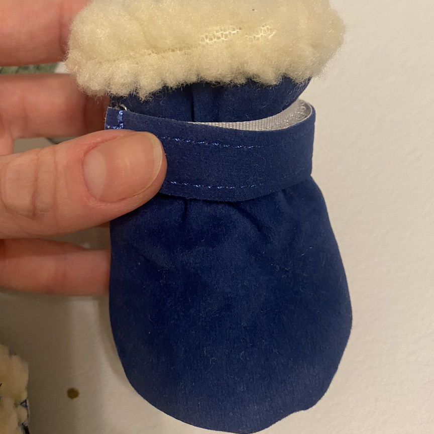 Ботинки для маленткой собаки