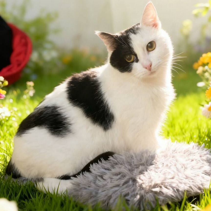 Взрослая, кошка в добрые руки