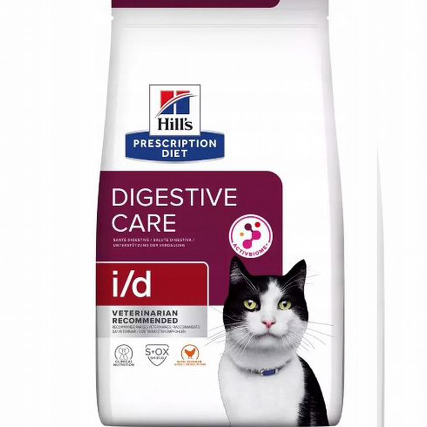 Hill's Digestive Care для кошек с курицей 1.5 кг