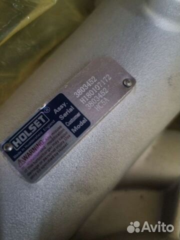 Турбокомпрессор 3803452 Cummins KTA19, KTA38, KTA5 купить в Челябинске ...