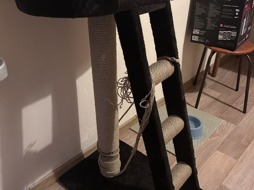 Дом для кошки когтедралка лежанка