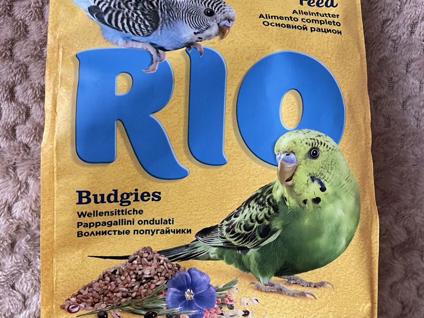 Корм для волнистых попугаев