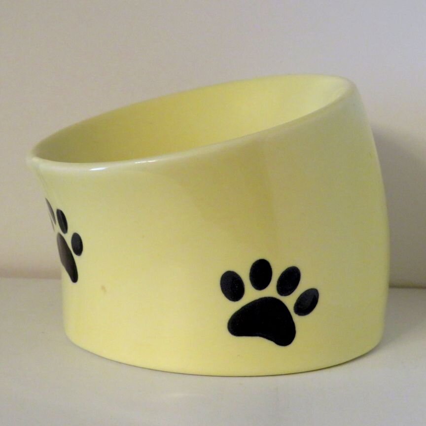Миска для кошек и собак керамика