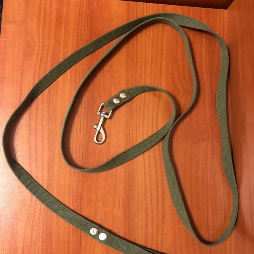 Поводок брезентовый для собак