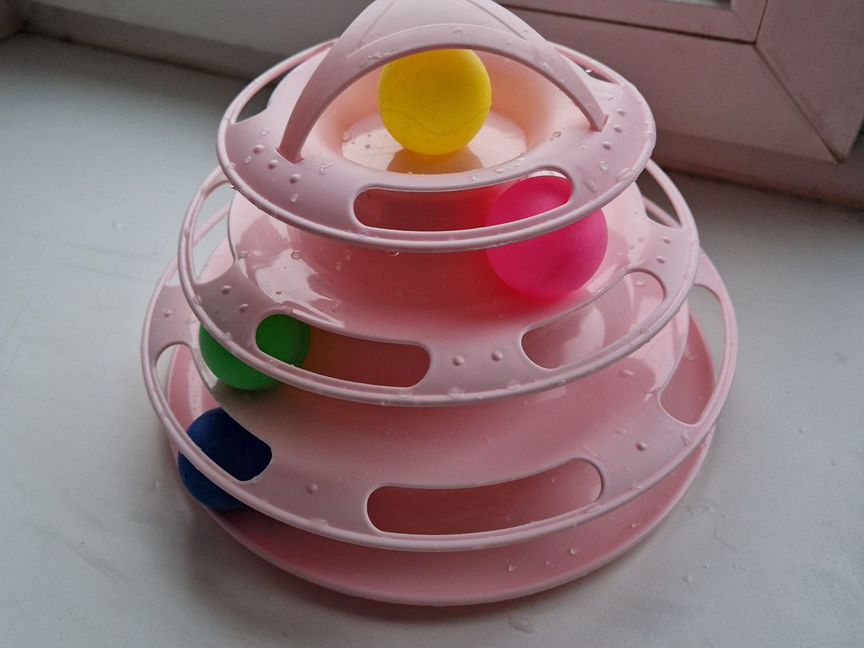 Игрушка пирамидка для кошек
