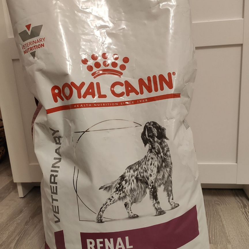 Корм для собак royal canin renal