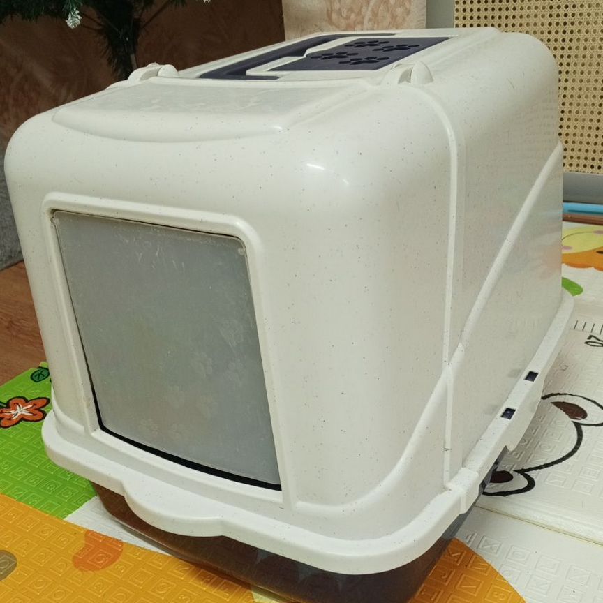 Кошачий туалет закрытый