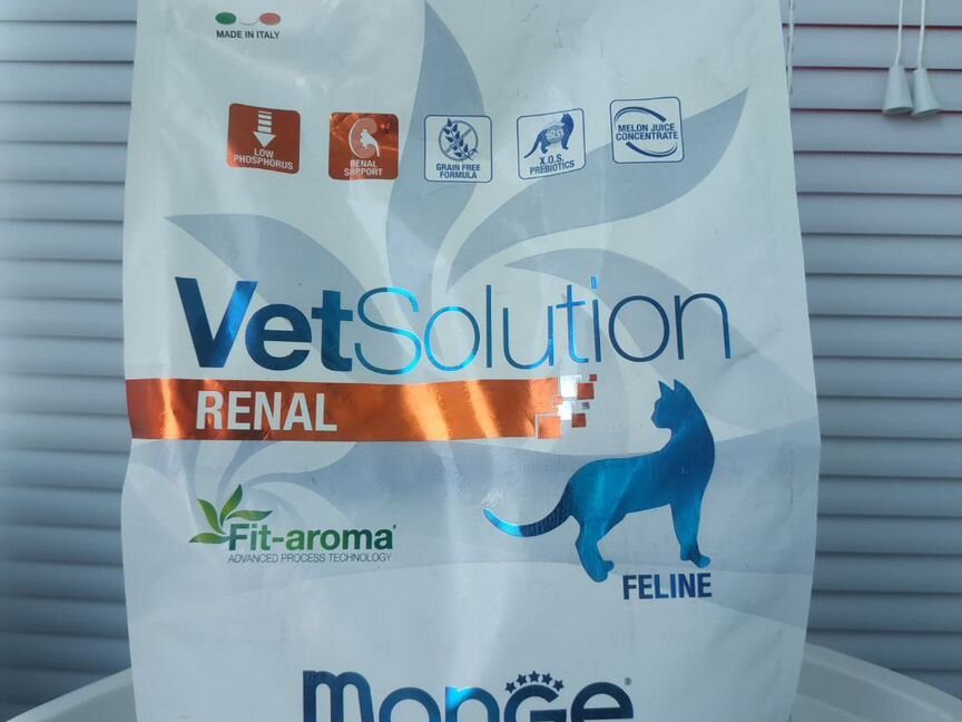 Корм для кошек Monge VetSolution Renal
