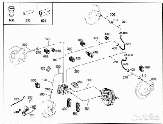 Mercedes-Benz G-класс W463 трубка тормозная купить в Москве MERCEDES ...