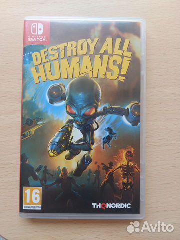 Destroy all humans для Nintendo Switch купить в Волгограде ...