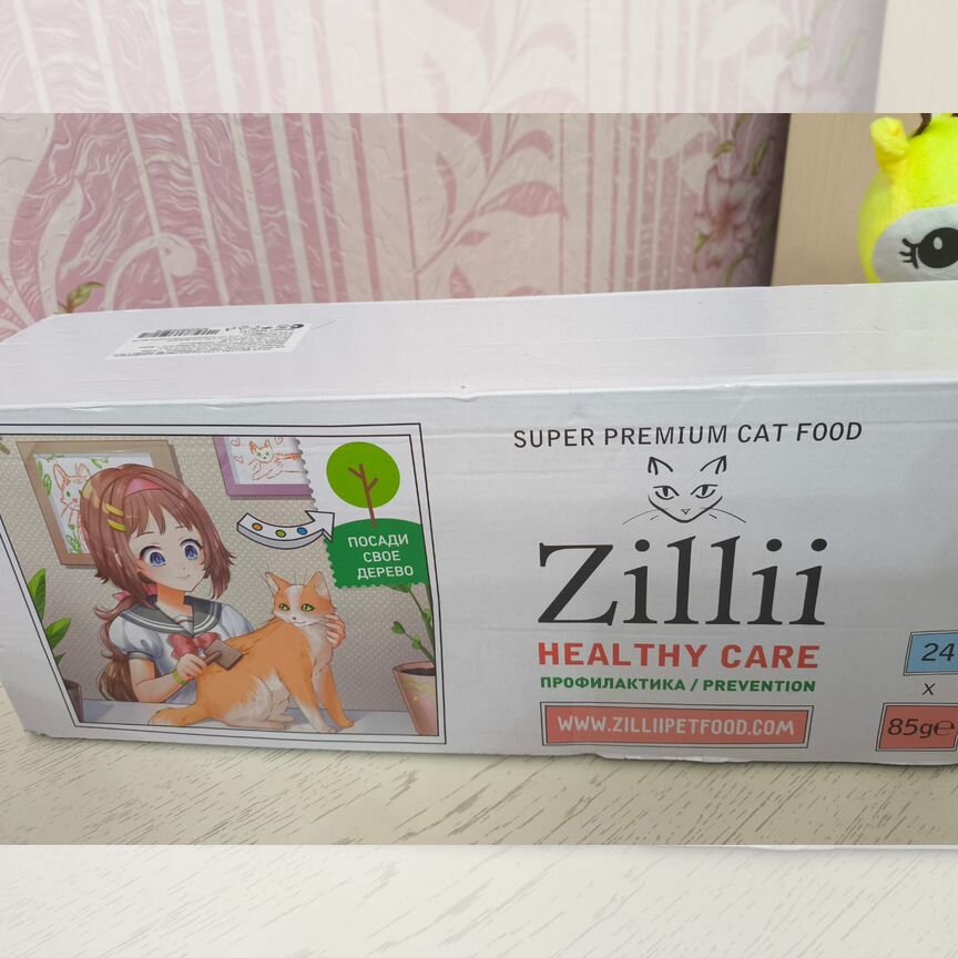 Влажный корм Zillii для кошек с Чувствительным пищ