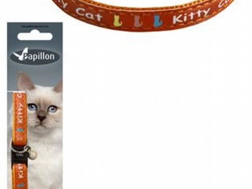 Papillon ошейник для кошек "Китти", оран
