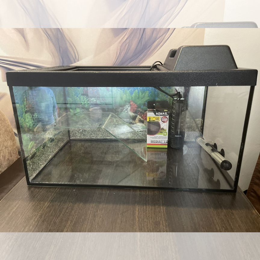 Аквариум для черепахи 50 литров