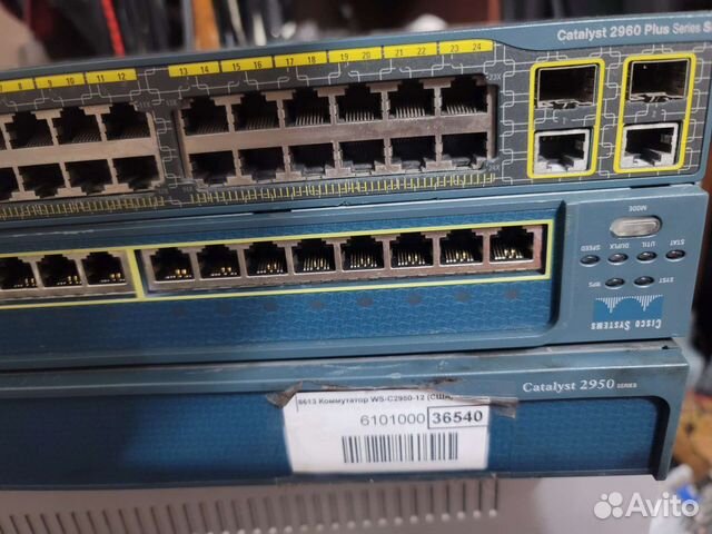 Коммутатор свитч Sisco 2960 plus 48 портов купить в Чебоксарах ...
