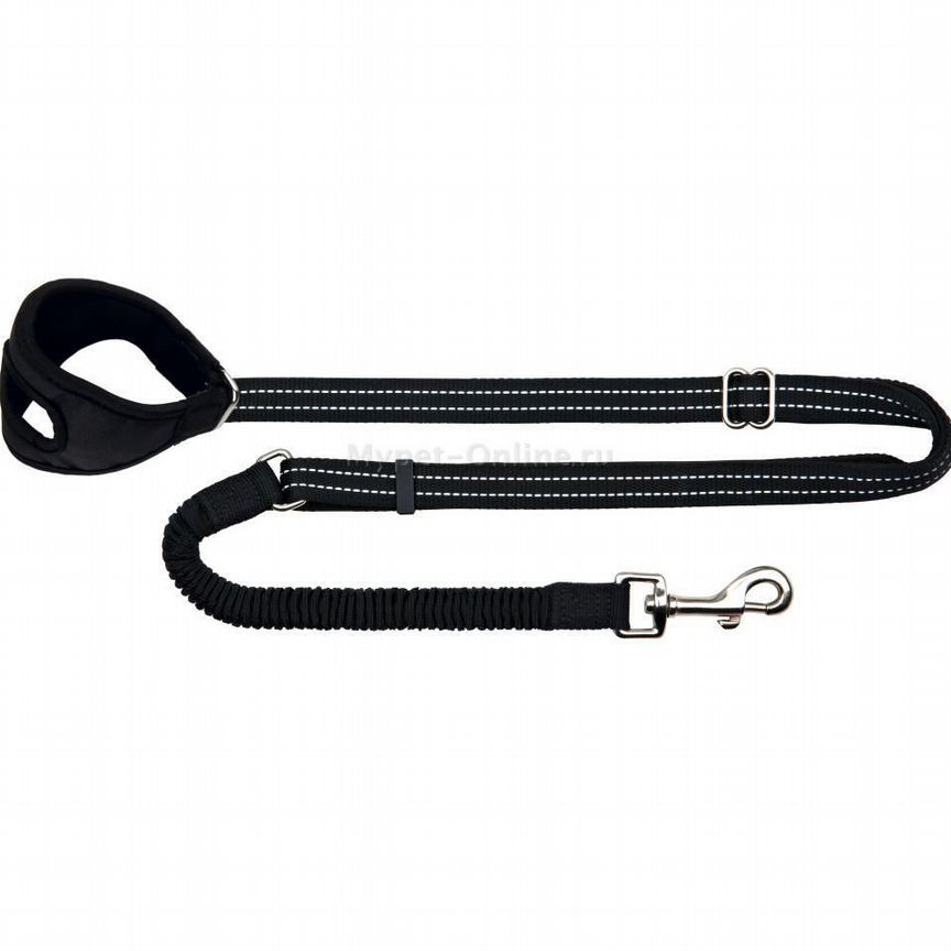 Поводок для пробежки Trixie Jogging Leash, черный