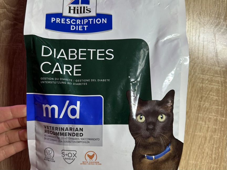 Корм для кошек hills m/d