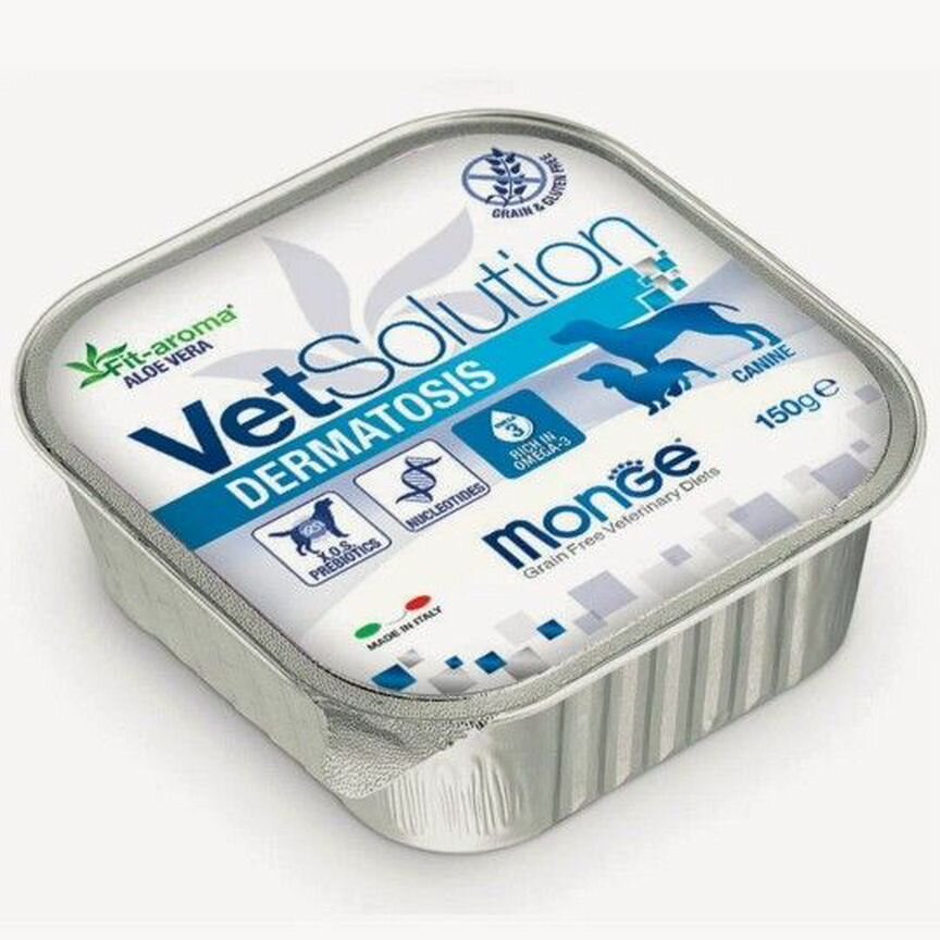 Monge VetSolution Dog Dermatosis/Дерматозис 150гр