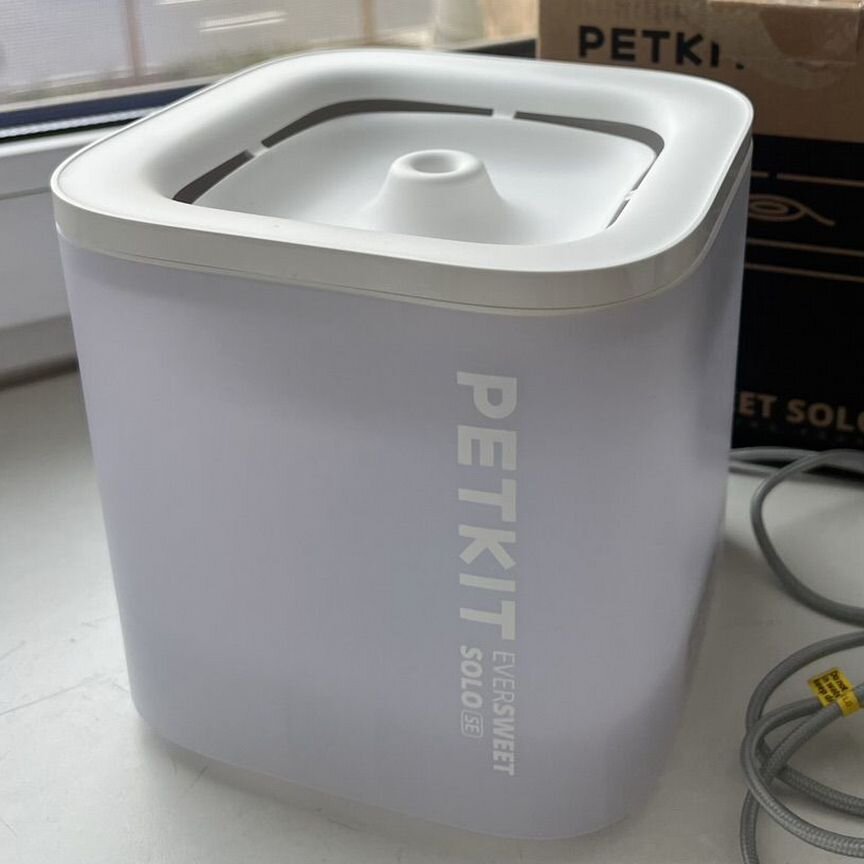 Фонтан поилка для кошек, Eversweet Solo SE