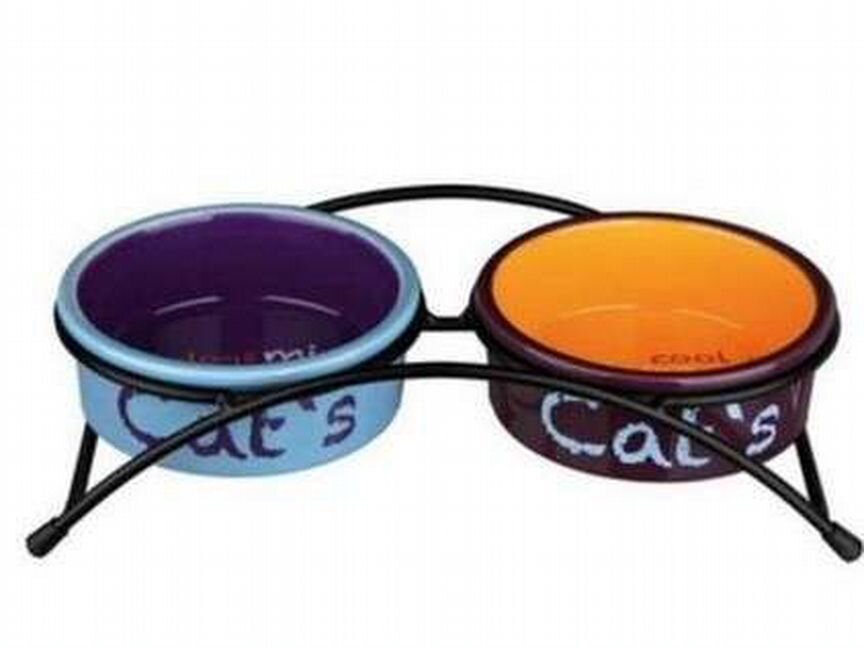 Trixie миски керамические на подставке