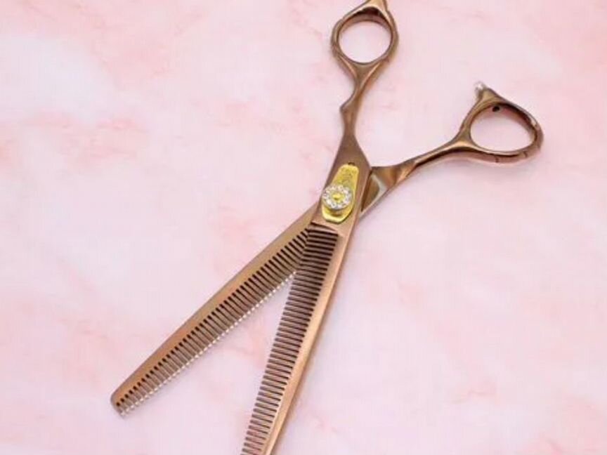 Прямые филировочные ножницы fenice 7"