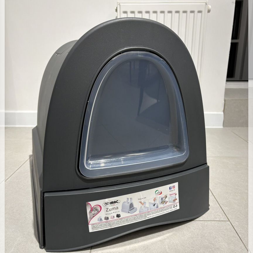 Лоток для кошек Zuma iMac черный