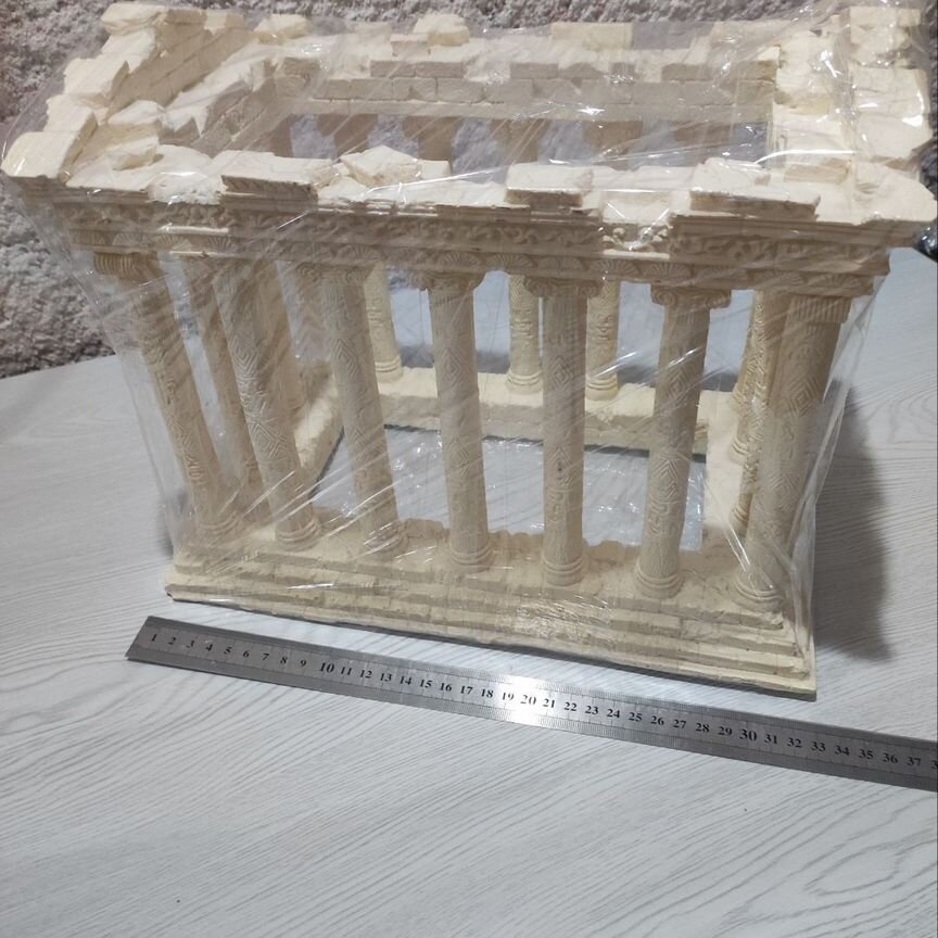 Акрополь декорация в Аквариум