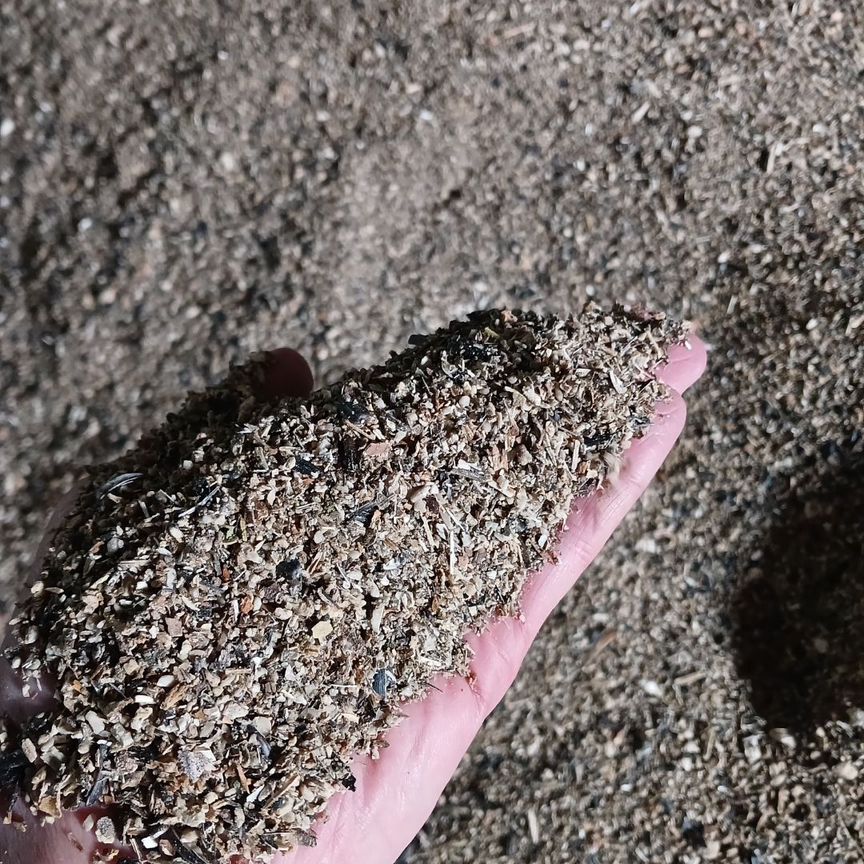 Отходы подсолнечника