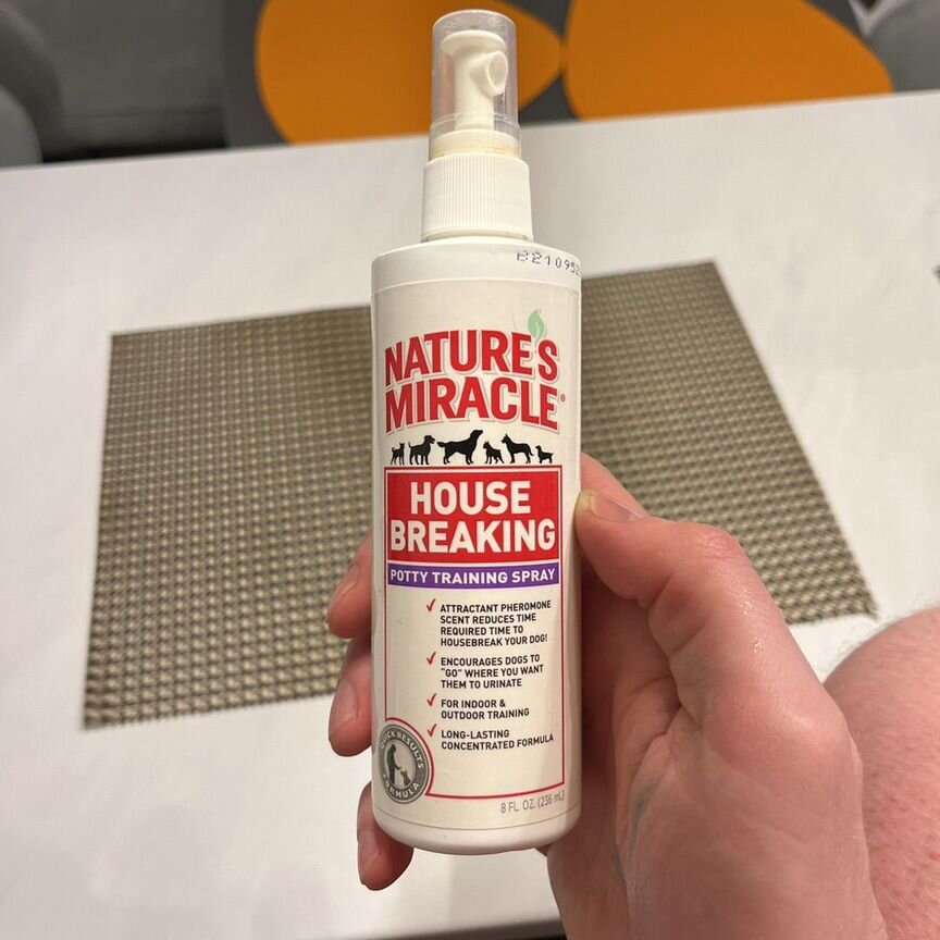 Спрей для приучения к туалету собак Nature Miracle
