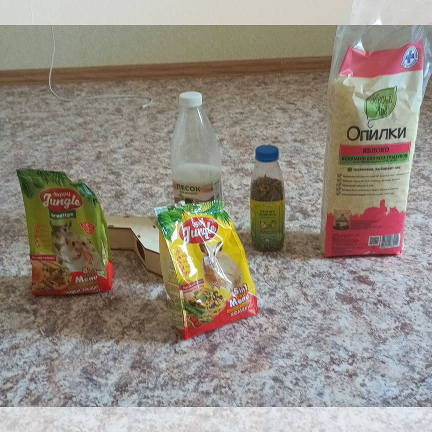 Комплект еды для грызунов