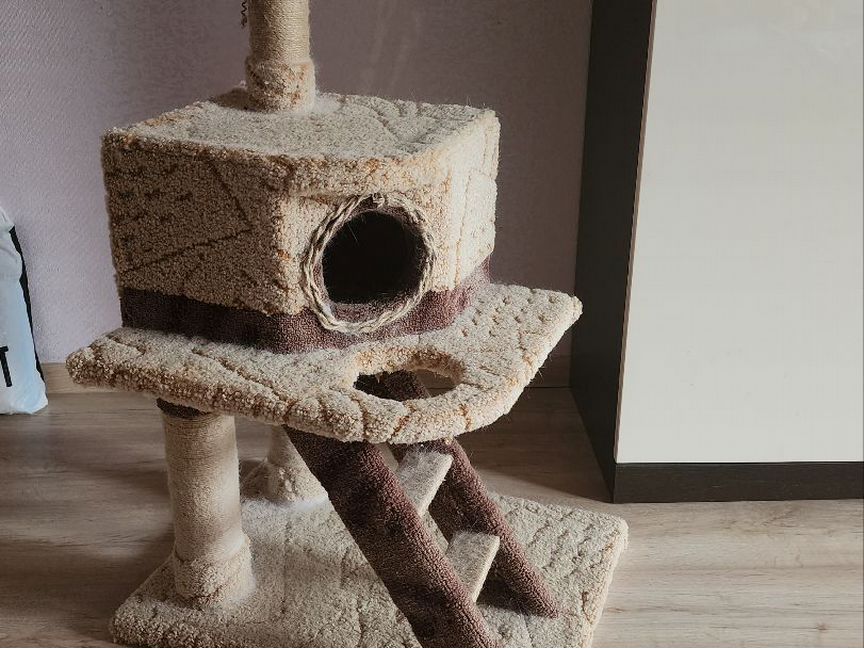 Игровой комплекс для кошек когтеточка