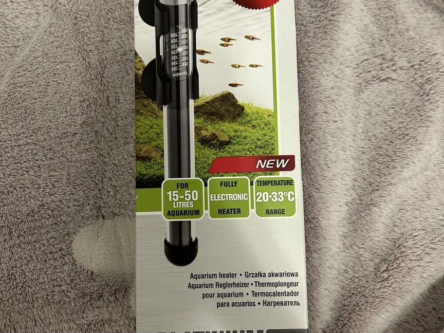 Нагреватель для аквариума aquael до 50л