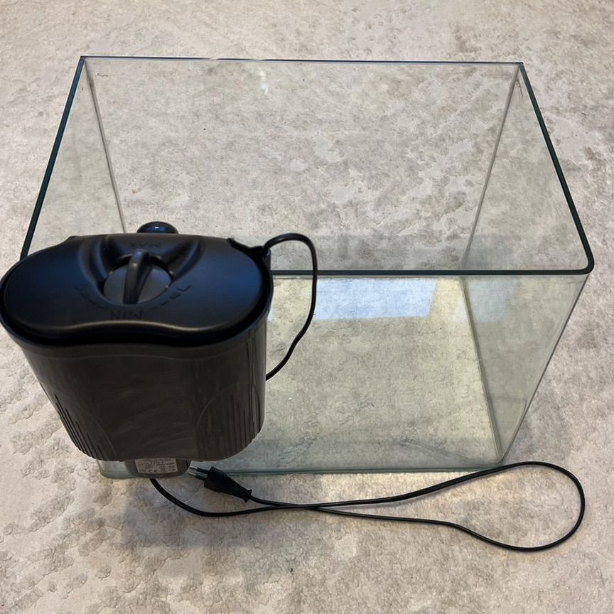 Аквариум 35 л с фильтром и грунтом