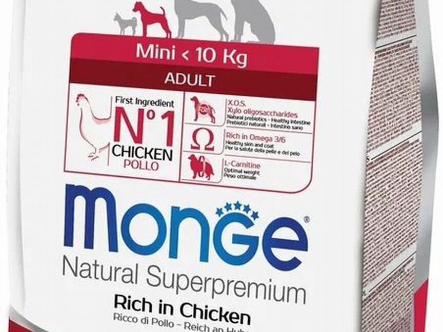 Сухой корм для собак Monge Daily Line, 3 кг