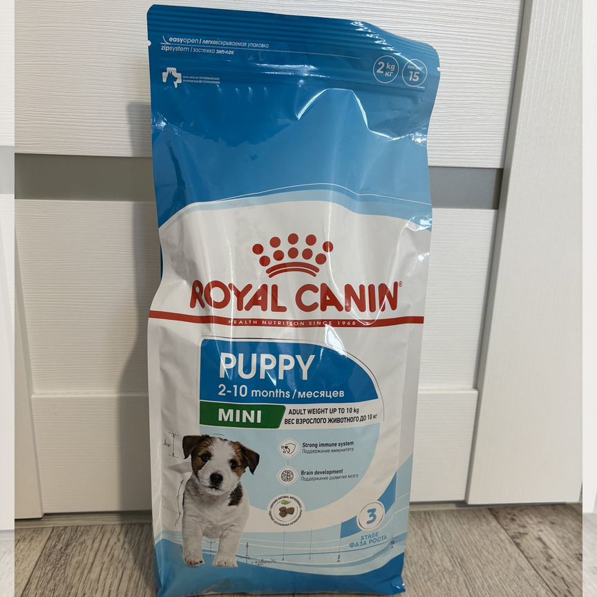 Корм для собак royal canin puppy mini