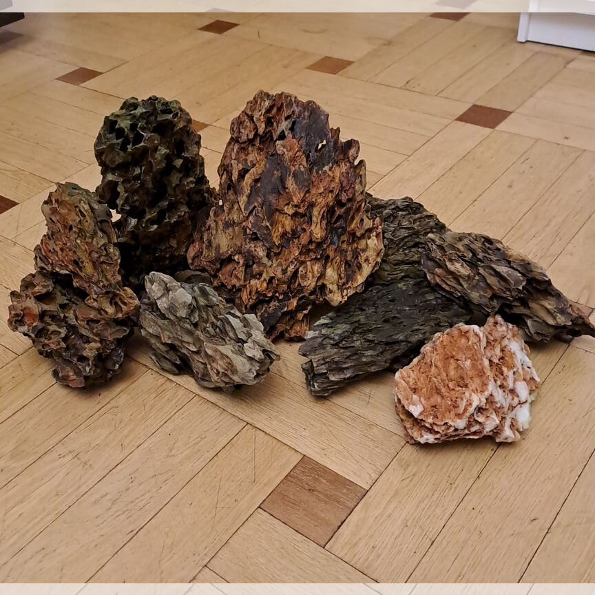 Камни для аквариума, террариума, флорарриума и др