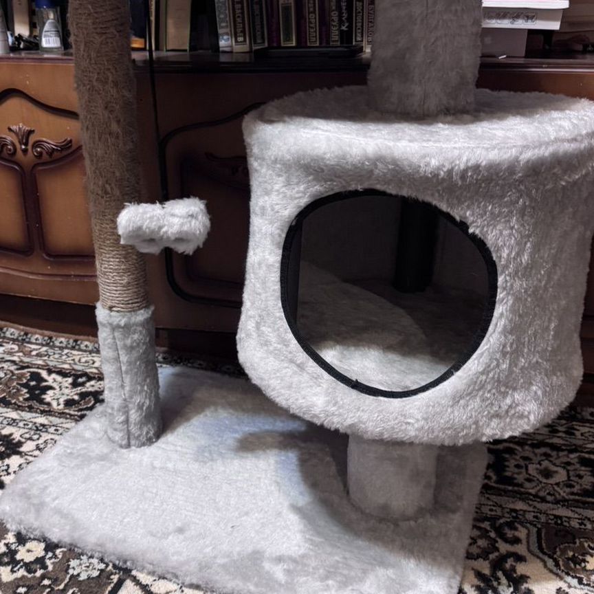 Домик для кота с когтеточкой