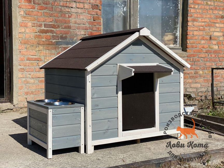 Будка для собаки утепленная