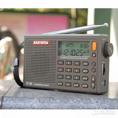 Радиоприемники всеволновые Radiwow R-108 купить в Москве | Электроника ...
