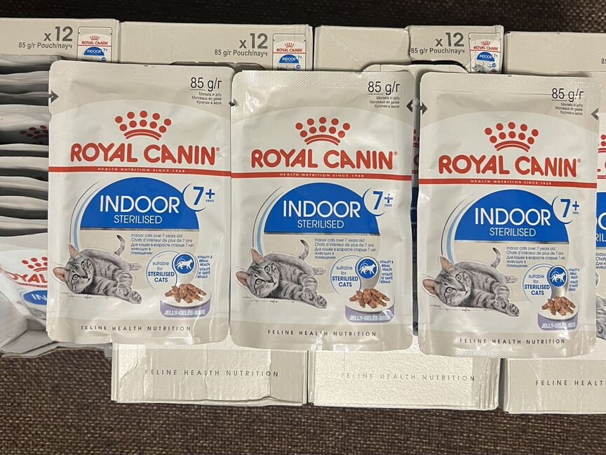 Royal Canin Indoor Sterilized 7+ Jelly, pouch