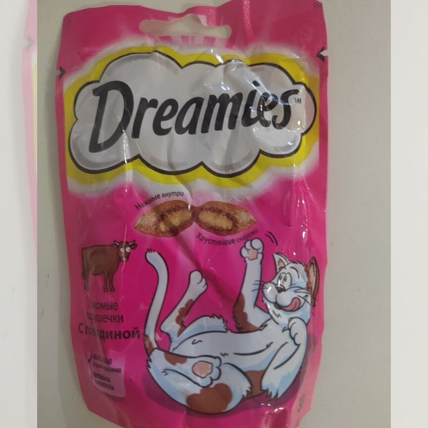 Подушечки лакомство Dreamies