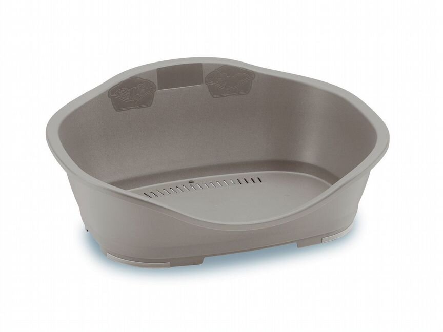 Stefanplast sleeper пластиковый лежак, бежевый